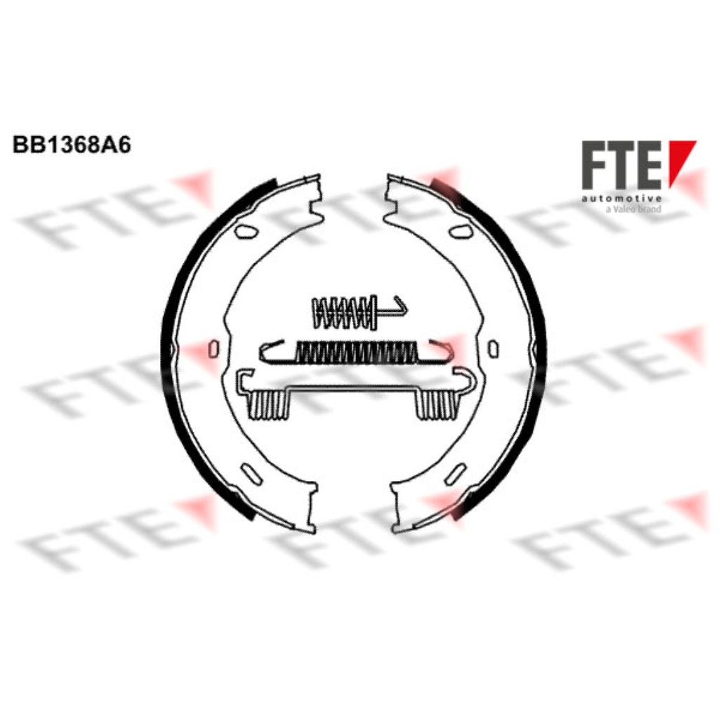 Bremsbacken-Satz inkl. Federnsatz