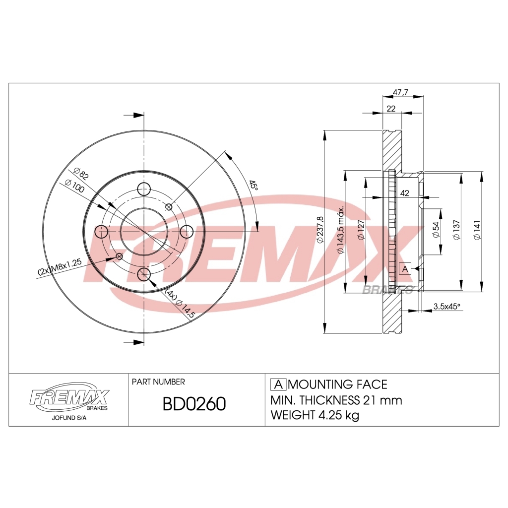 Bremsscheibe High Carbon