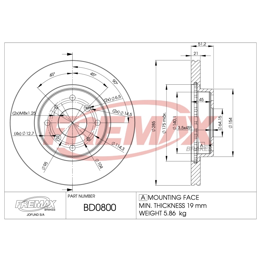 Bremsscheibe High Carbon