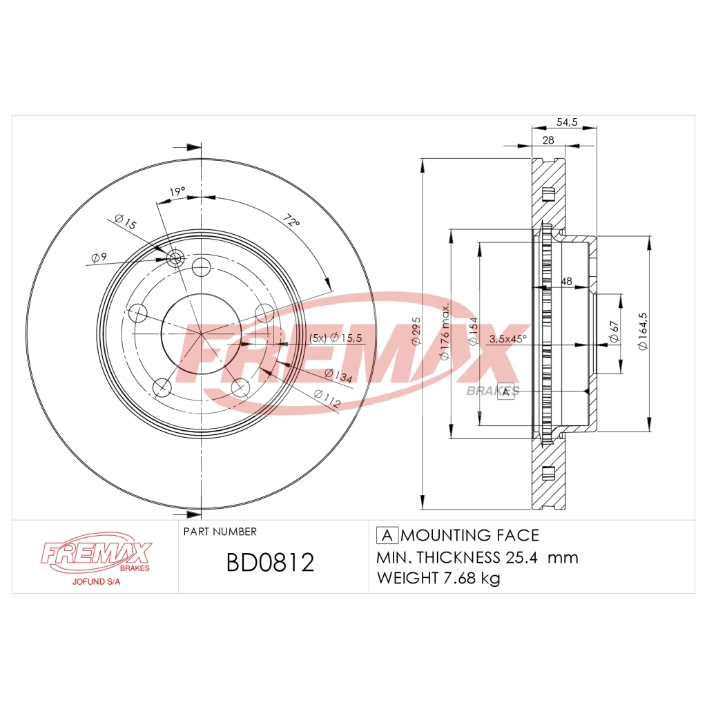 Bremsscheibe High Carbon