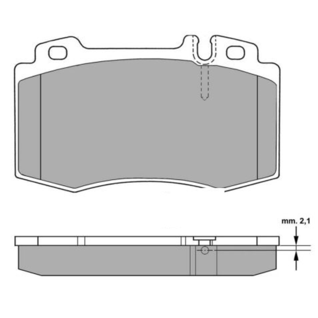 Scheibenbremsbelag-Satz