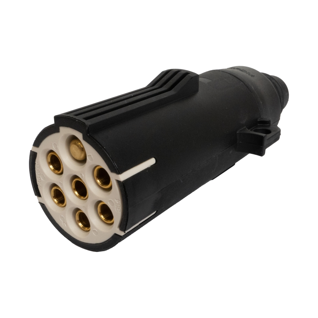 Stecker Kunststoff 7pol. ISO 3731 24V