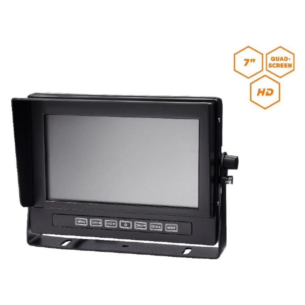 Monitor 7" waterproof professional