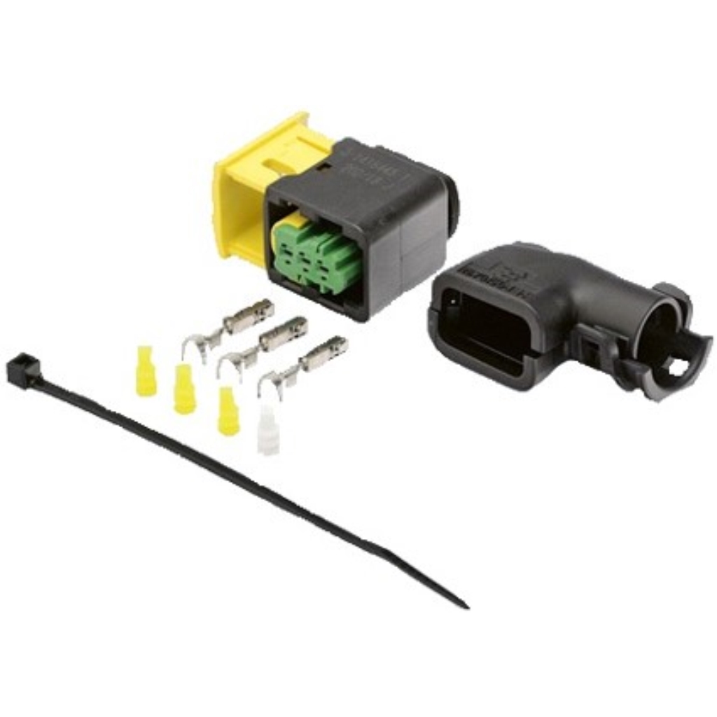 Stecker HDSCS 3 polig, 90°, MCP 1,5K, NW 8,5, weiblich MB