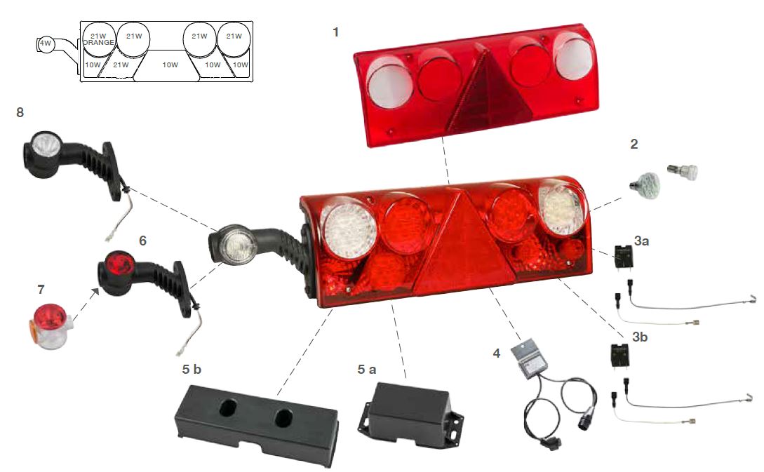 Europoint II mit URL r/w links Zentralstecker mit KZ